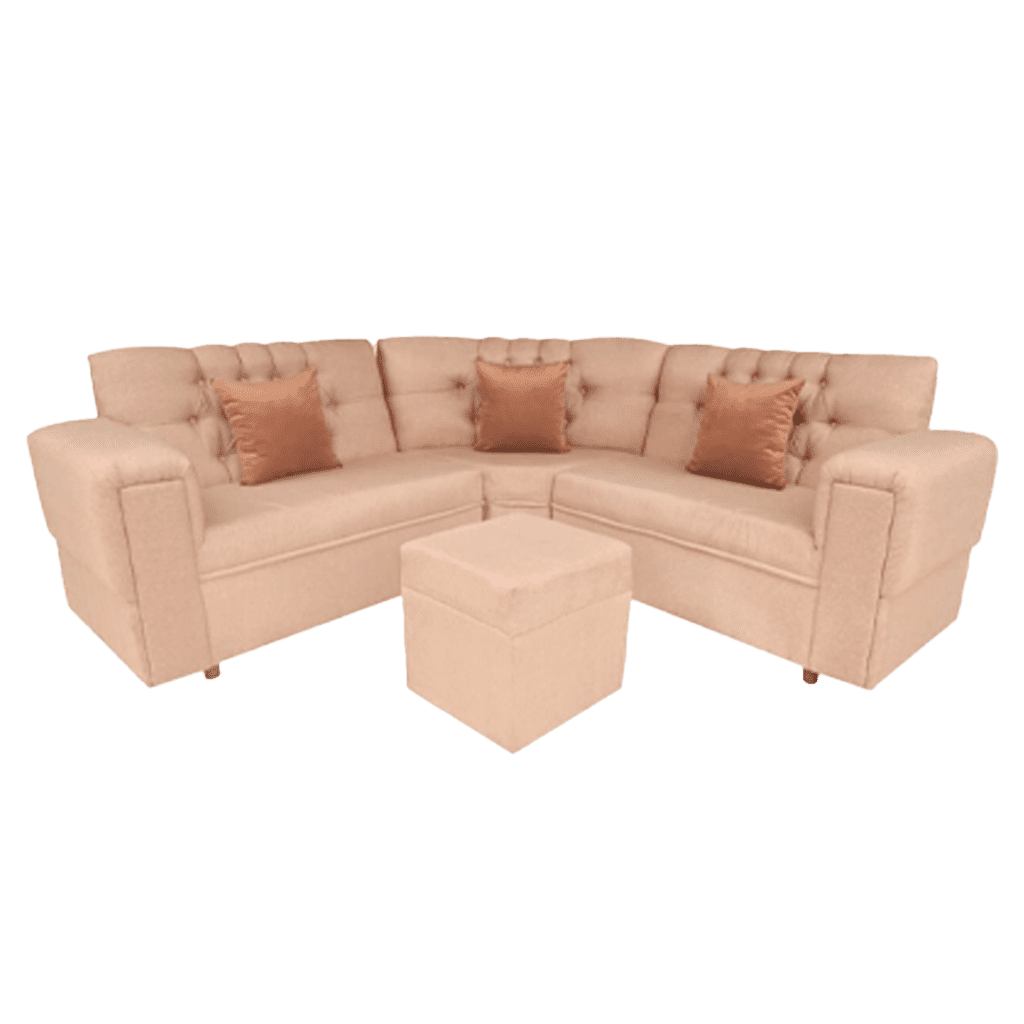 SALA OWEN CIRCULAR CON COJINES Y BANCO | Precio a crédito 52 semanas de ...