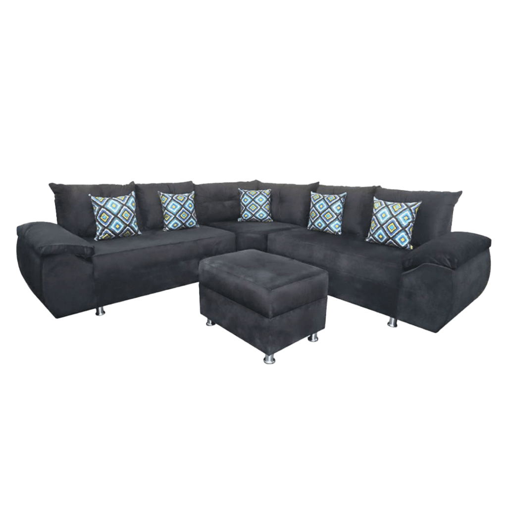 JUEGO DE SALAS RYS MAYORCA MODULAR CON TABURETE / COLORES VARIADOS ...