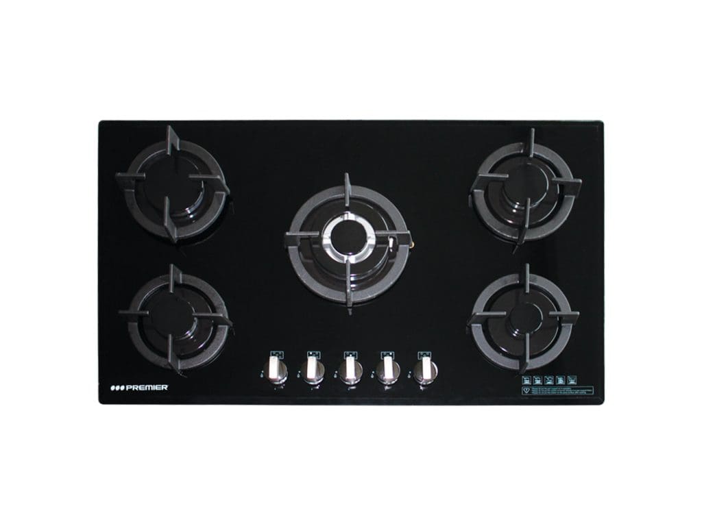 ESTUFAS PREMIER EMPOTRABLE / EF-6909 5 QUEMADORES NEGRA | Precio a ...