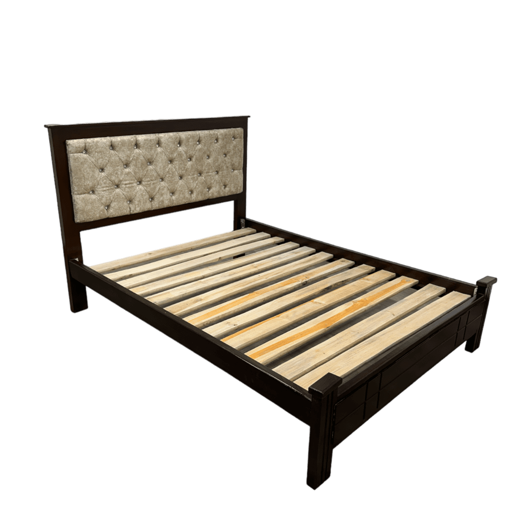 CAMAS REY DECO TAPIZADA | Precio a crédito 52 semanas de - Sanbel Muebles