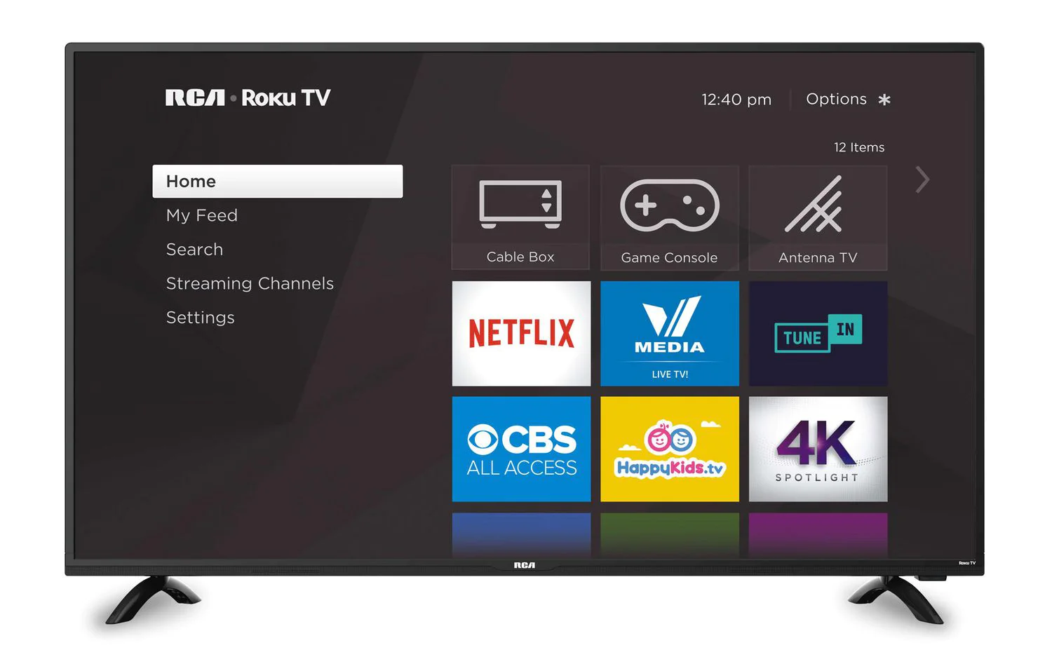 TELEVISORES RCA RC-58RK ROKU 58'' SMART TV NEGRO | Precio a crédito 52 ...