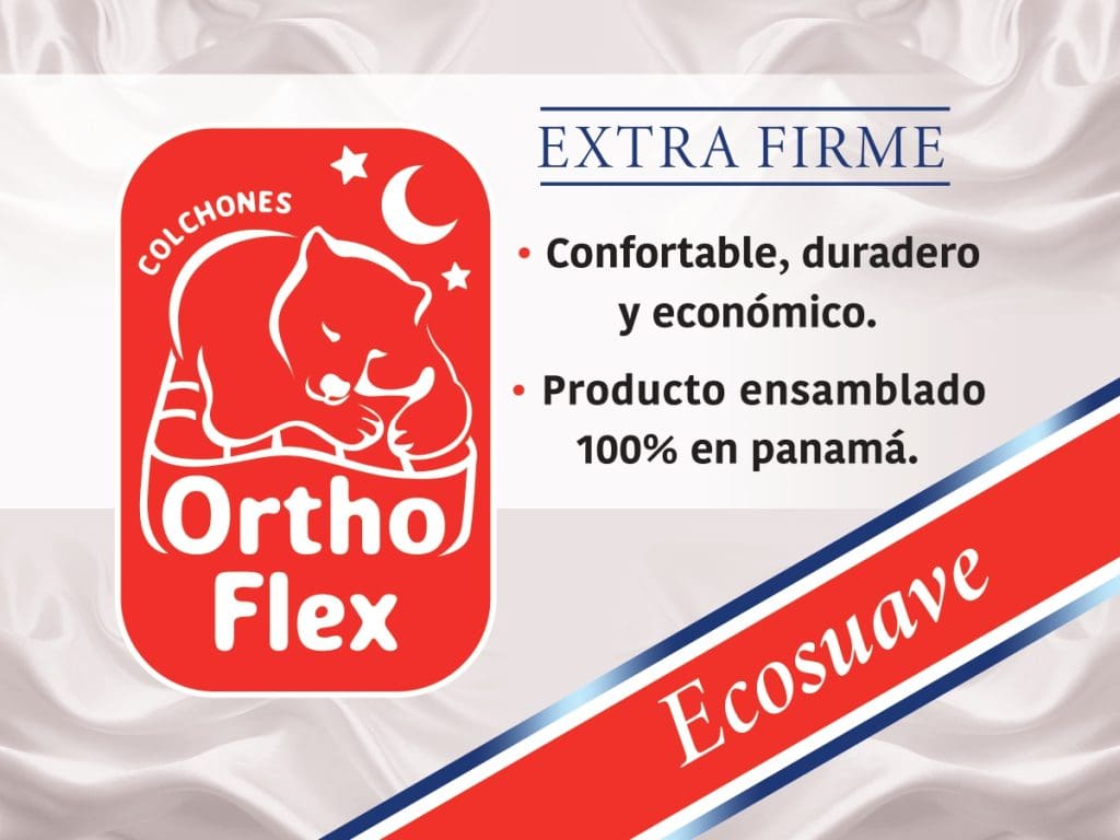 COLCHONES ORTHO FLEX ECOSUAVE 1.00 TWIN | Precio a crédito 52 semanas ...