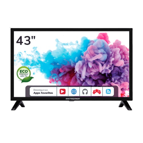 TELEVISORES PREMIER TV-8447 43'' FHD SMART TV NEGRO | Precio a crédito ...