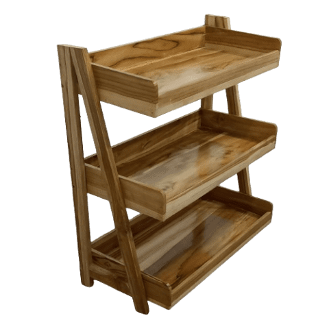 LIBREROS SB DOLCE 3 NIVELES TEKA | Precio a crédito 52 semanas de - Sanbel Muebles