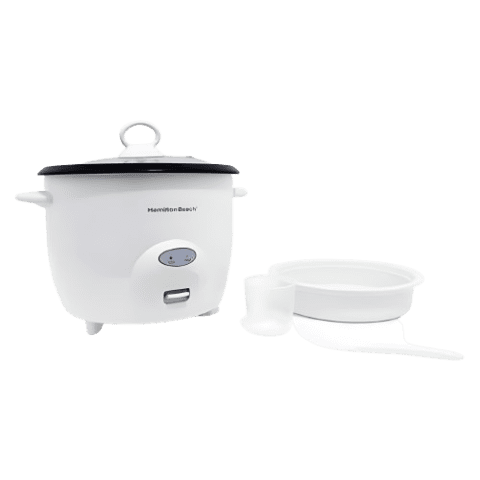 OLLA ARROCERA HAMILTON BEACH HB-37532 20 TAZAS BLANCO - Sanbel Muebles